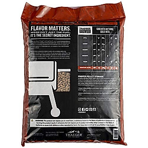 Traeger Full-Length Grill Cover - Pro 780 & Grills Signature Blend 100% All-Natural Wood Pellets for Smokers and Pellet Grills, BBQ, Bake, Roast, and Grill, 20 lb. Bag