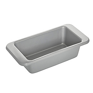 KitchenAid Nonstick Aluminized Steel Loaf Pan, 9x5-inch, Silver