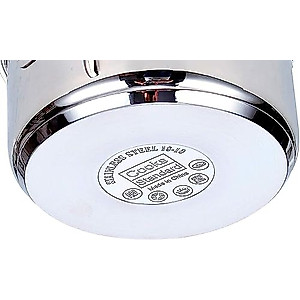 Cooks Standard 8-Quart Classic Stainless Steel Stockpot with Lid, 8-QT, Silver