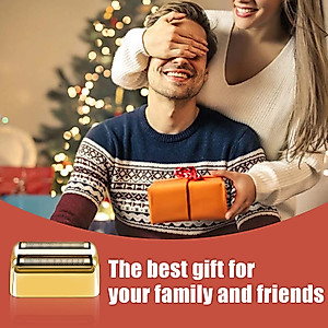 Shaver Replacement Foil and Cutters compatible with BaBylissPRO Barberology Double FXFS2G (Gold)