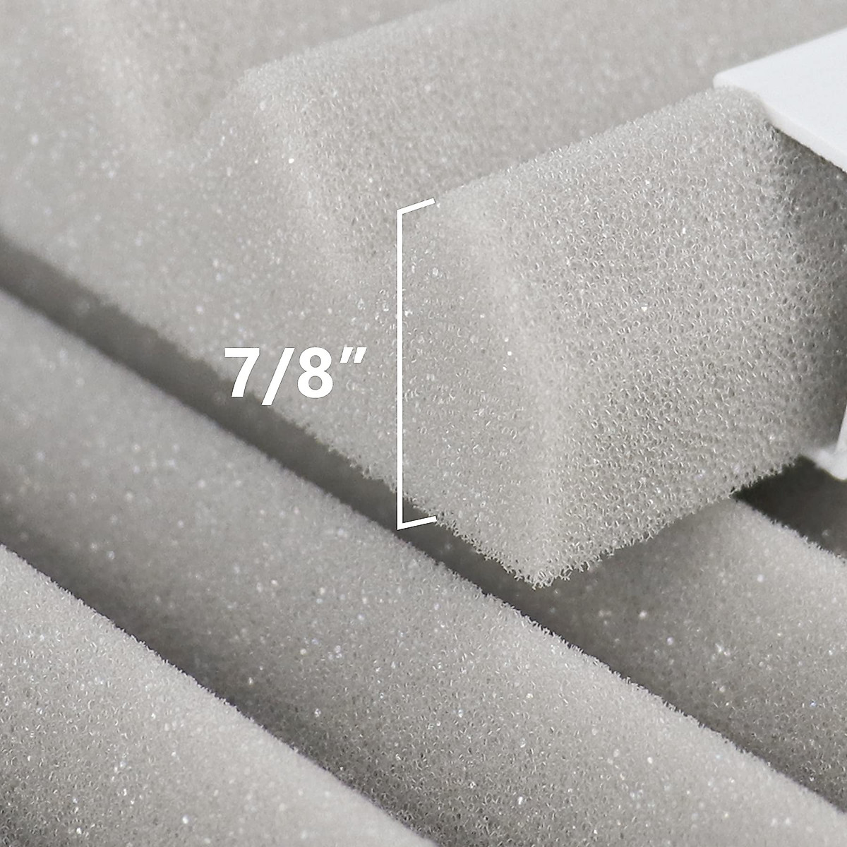 BJADE'S Window Air Conditioner Side Panels Kit,Window AC Foam Insulation Side Panels for Window AC Unit Indoor Air Conditioner Cover for Summer Winter Protection,18" x 9" x 7/8" Window Seal Panel