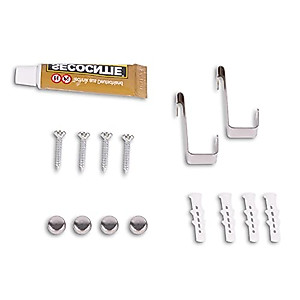 aZugo No-Drilling Wall Mounted Double-layer Corner Kitchen Bathroom Storage Racks Shelving Stainless Steel With 2hooks