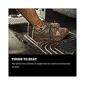 Husky Liners Weatherbeater | Fits 2009 - 2014 Ford F - 150 SuperCrew Cab w/Manual Transfer Case Shifter | Second Row Liner, Tan | 19333