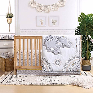 The Peanutshell Boho Changing Pad Cover