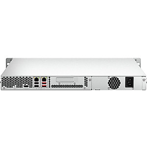 QNAP TS-464U-8G-US 4 Bay High-Speed Rackmount Dual-2.5GbE NAS Intel® Celeron® N5105/N5095 CPU, 8GB DDR4 Memory and 2.5GbE (2.5G/1G/100M) Network Connectivity (Diskless)