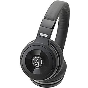 Audio-Technica ATH-WS99BT Solid Bass Bluetooth Wireless Over-Ear Headphones with Built-In Mic & Control