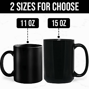 Black Ceramic Coffee Mug Photo Mugs Personalized Picture Dragonfly Custom Name Birthday Gifts For Women Friends Mom Novelty Cup Table Desk Accessories Jewelry Style 11 and 15 Oz