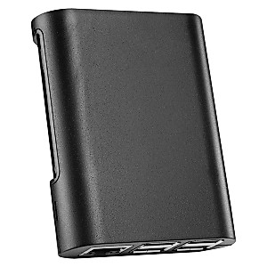 Enokay Case for Raspberry Pi 2 Model B B+ Raspberry Pi 3 Model B B+ Case (Black)