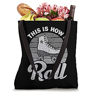 Cool Roller Skate For Men Women Speed Skating Inline Skate Tote Bag