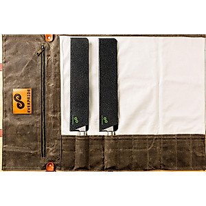 EVERPRIDE 12 Inch Chef Knife Guard Set (2-Piece Set) Long Knives Blade Edge Cover Sheaths for Chef’s Knives – Durable, BPA-Free, Felt Lined, Sturdy ABS Plastic – Knives Not Included