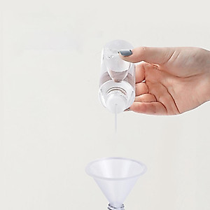 Mini Funnel 10 Pcs Kitchen Use Funnels Small Narrow Neck Funnel Plastic Funnel Urn Filling Tool for Lab Bottle,Sand Painting,Perfume,Spice,Powder,Essential Oil,Kitchen Food Grade Plastic,Water Bottle