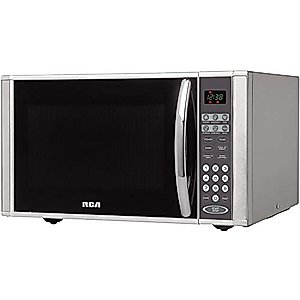 RCA RMW1134 21" 1.1 cu.ft, Microwave Oven Countertop, 20.75 x 16.20 x 11.00 Inches, Stainless Steel