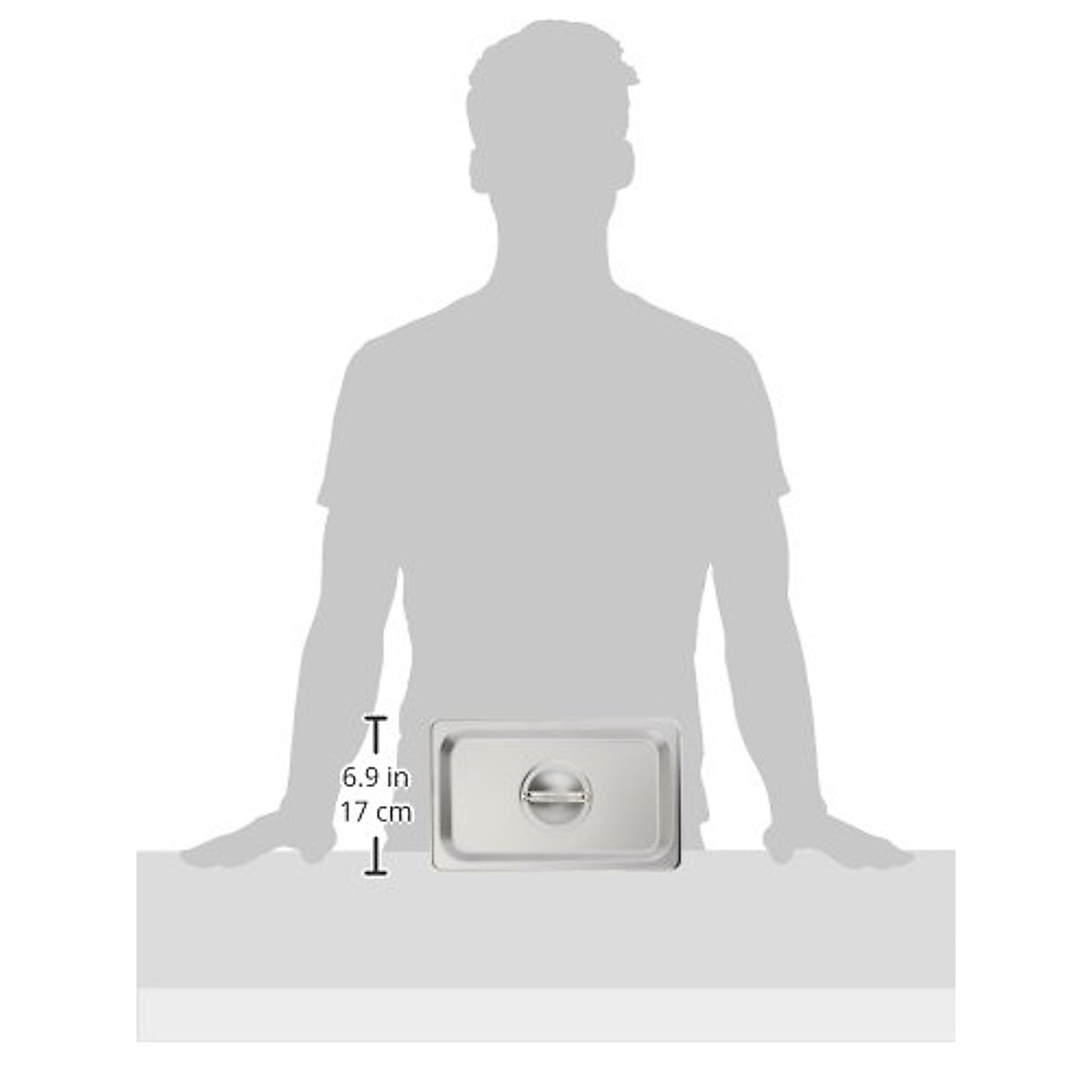 Winco 1/4 Size Solid Cover