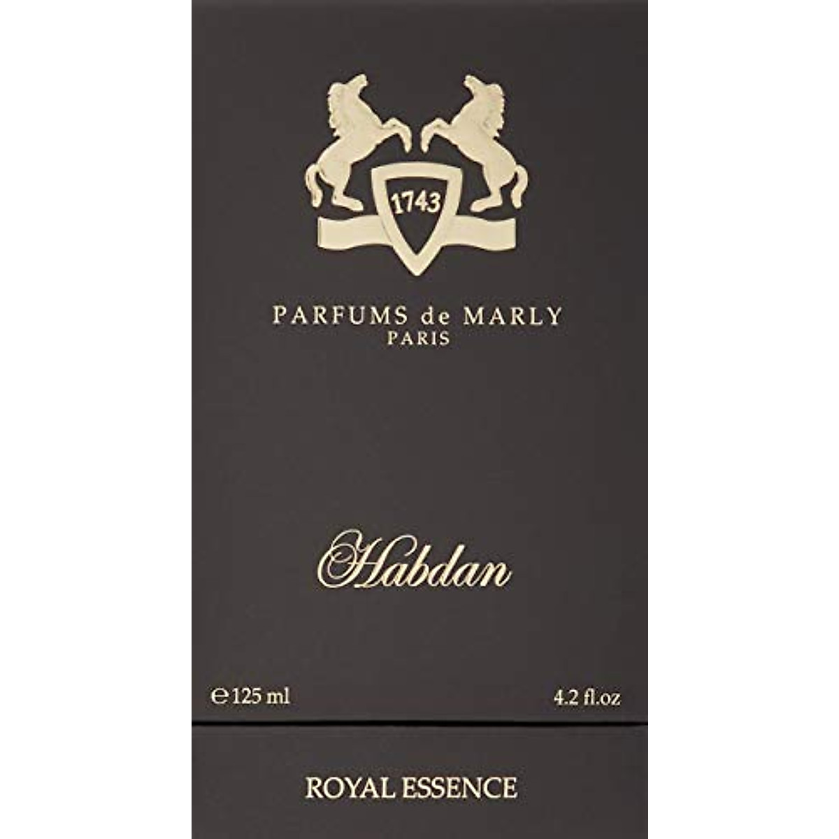 PARFUMS DE MARLY - Habdan - 4.2 Fl Oz - Eau De Parfum For Men - Top notes Incense, Saffron - Heart notes Apple, Agarwood, Rose - Base notes Amber, Maltol, Opoponax - 125ml