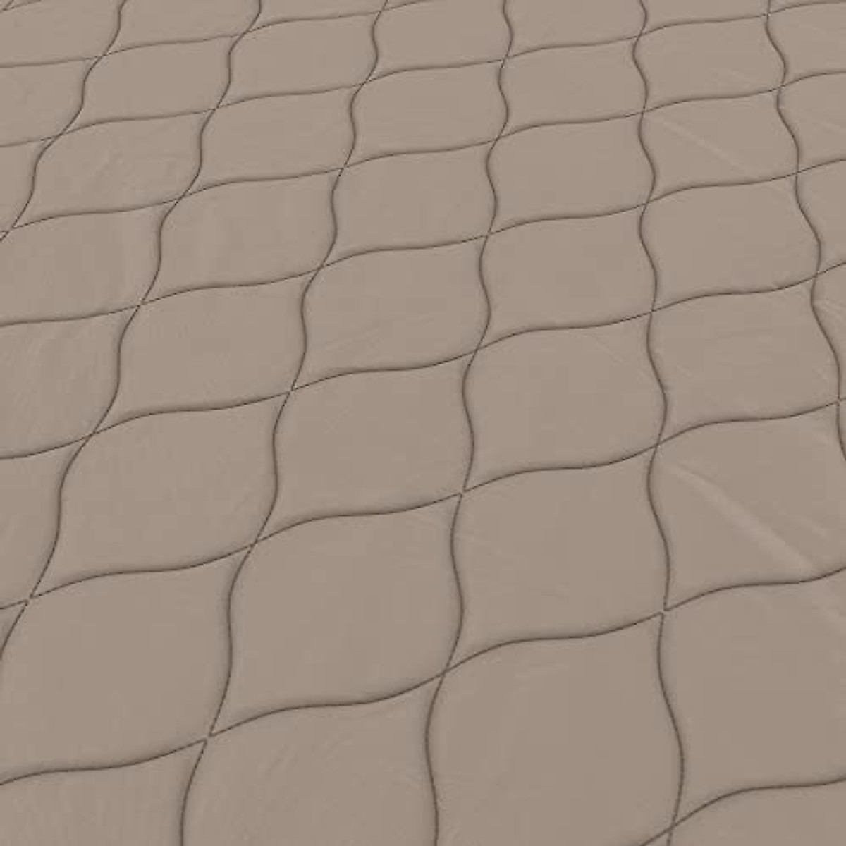 DHP Dana 6 Inch Quilted Twin Mattress with Removable Cover and Thermobonded Polyester Fill, Gray