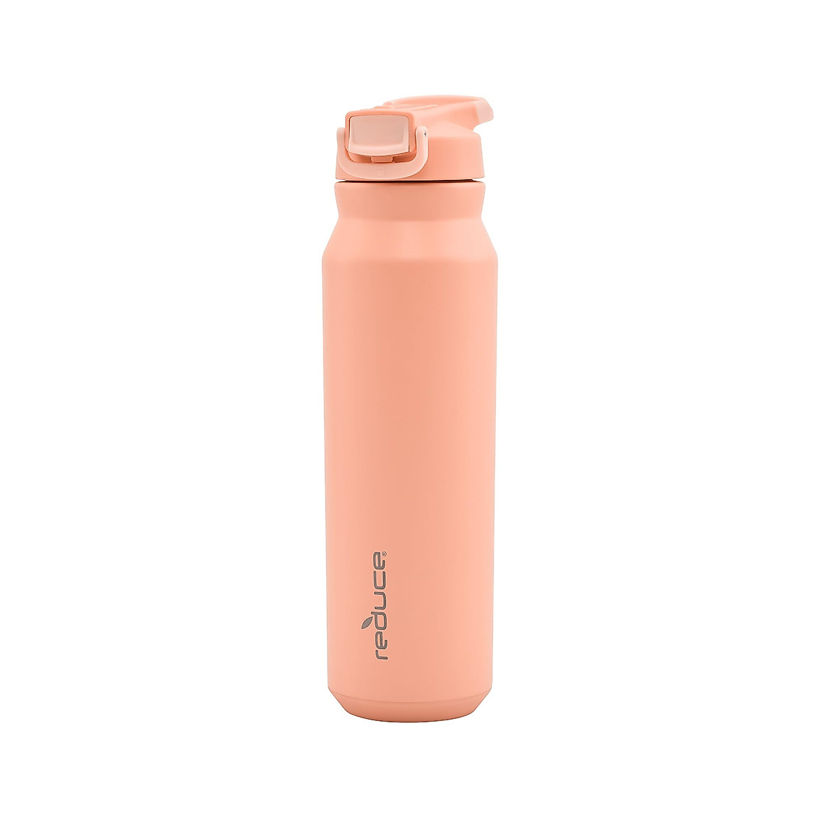 REDUCE 32 oz Hydrate Pro Stainless Steel Insulated Water Bottle - Flip Top Leak-Proof Lid, Dishwasher Safe, BPA-Free, Dual Wall Vacuum, Keeps Drinks Cold for 48 Hrs, Cup Holder Friendly - Sedona