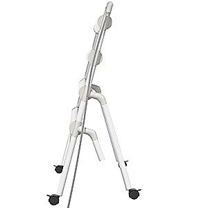 VEVOR Hydroponics Growing System, 36 Sites 4 Food-Grade PVC-U Pipes, 4 Layers Indoor Planting Kit with Water Pump, Timer, Nest Basket, Sponge for Fruits, Vegetables, Herb, White