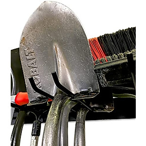 StoreYourBoard BLAT Tool Storage Rack, Garage Wall Organizer, Garden Tools, Shovels, Rakes, Brooms, Holds 250 lbs