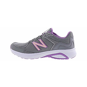 New Balance Women's 460 V3 Running Shoe, Grey/Oyster Pink, 9 Wide
