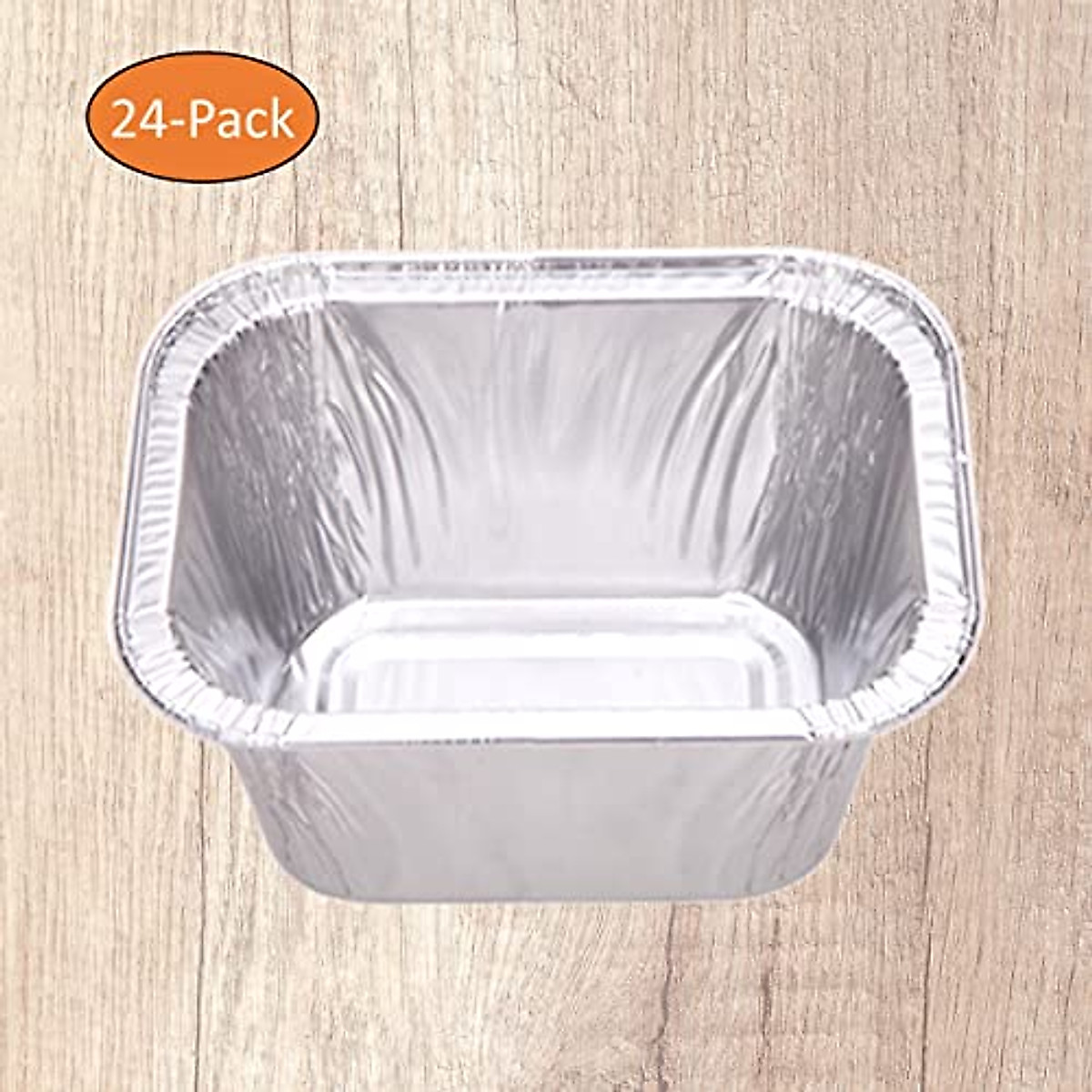 WAITCOOK 24-Pack Griddle Grease Cup Liner Replacement Parts for Blue Rhino 4-Burner Liquid Propane Flat Top Grill and 4 Burner Razor griddles