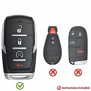 CR2450 2450 OEM Original Key Fob Battery for Dodge Ram Prox (Bundle with tool) Case Shell 1500 2500 3500 4500 5500 Big Horn Laramie Longhorn Lone Star Power Wagon Rebel TRX GQ4-76T or OHT-4882056