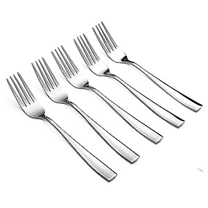 Eslite Stainless Steel Dinner/Salad Forks Set,24-Piece,8 Inches