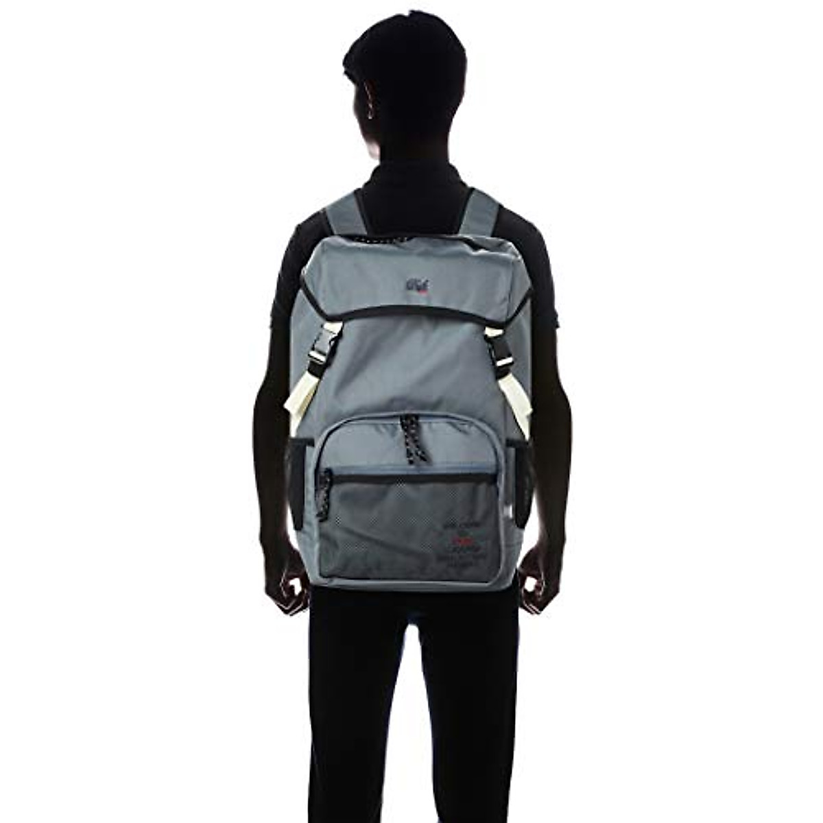 Drife Backpack Unisex Cover Mesh Pocket GRY