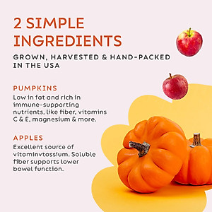 Diggin' Your Dog – Firm Up Pumpkin for Dogs & Cats – Fiber Supplement with Pumpkin & Apple Fiber for Cat & Dog Digestive Support – Made in USA, 1 oz