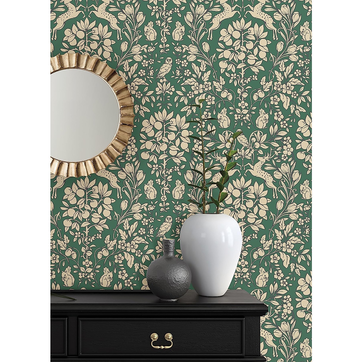 NuWallpaper Emerald Enchanted Peel & Stick Wallpaper