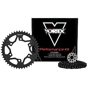 Vortex CK6317 Racing Sprocket Kit , Black