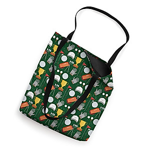 Golf Pattern Golfer Golf Game Player Fans Tote Bag