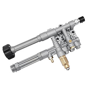 HQPASFY AR42940 Pressure Washer Pump Head Aluminum Compatible with SRMW RMW Series Pumps 2.2G24 2G20 2G24 2.2G26