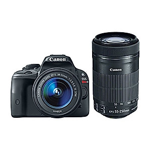 Canon Rebel SL1 18-55STM + EF-S 55-250mm f/4-5.6 is STM Lens