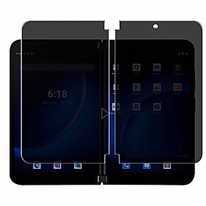 Vaxson Privacy Screen Protector, compatible with Microsoft Surface Duo 2 Anti Spy Film Protectors Sticker [ Not Tempered Glass ]