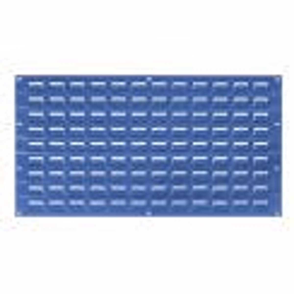 Global Industrial Louvered Wall Panel, 18x19, Blue - Lot of 4