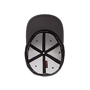 Flexfit Men's Melange (XX-Large, Dark Heather)