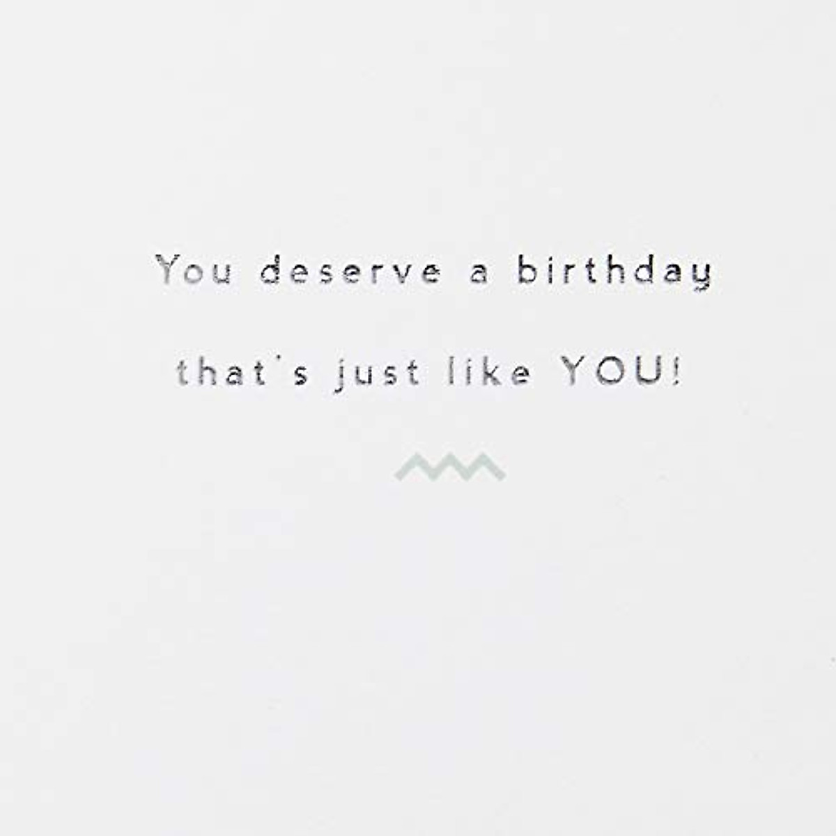 Hallmark Signature Birthday Card (Magical Unicorn)