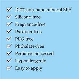 Supergoop ! Sunnyscreen 100% Mineral Spray SPF 50 - 3 . 4 fl oz , Pack of 2 - Face & Body Sunscreen for Babies & Kids - Pediatrician Tested , Hypoallergenic , Fragrance & Silicone Free
