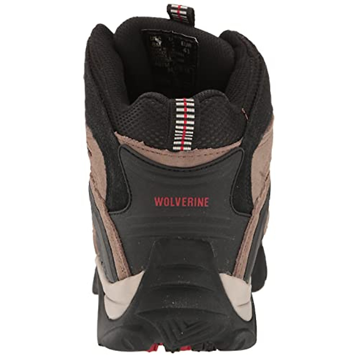 Wolverine Men's Wilderness Waterproof Composite Toe Mid Hiker Hiking Boot, Gravel, 8.5 Wide