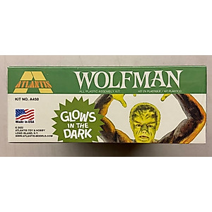ATLANTIS TOY & HOBBY INC. Lon Chaney Jr. The Wolfman Glow Limited Edition AANA450 Plastic Models Other Misc