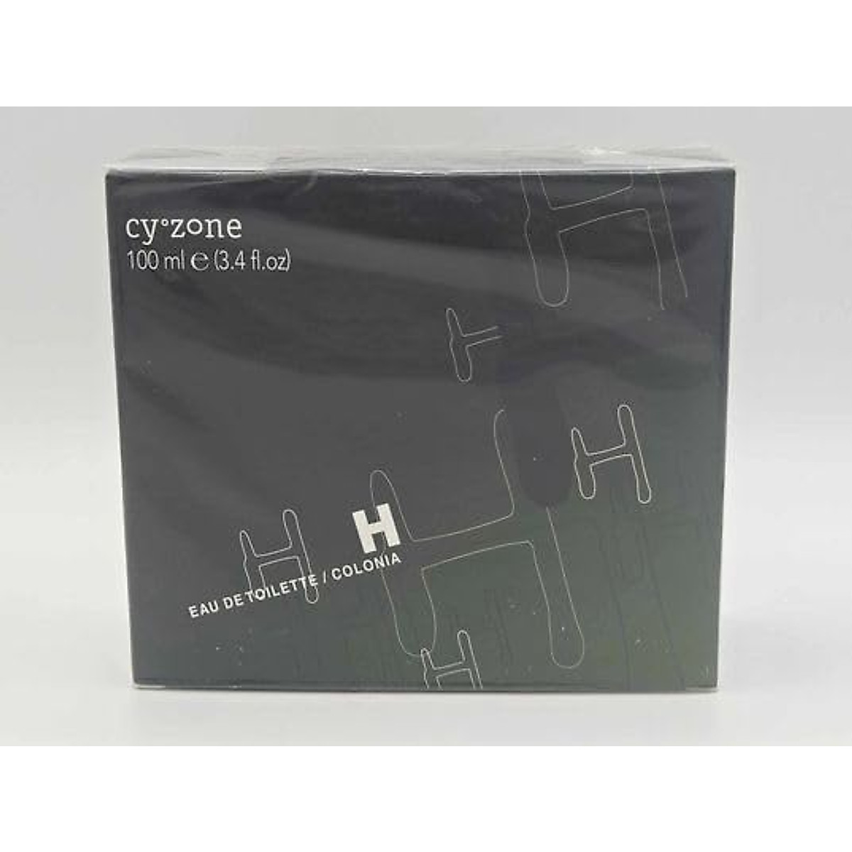 H for Men by Cy Zone - Cyzone Eau de Toilette Cologne - 3.8 Fl Oz / 100ml