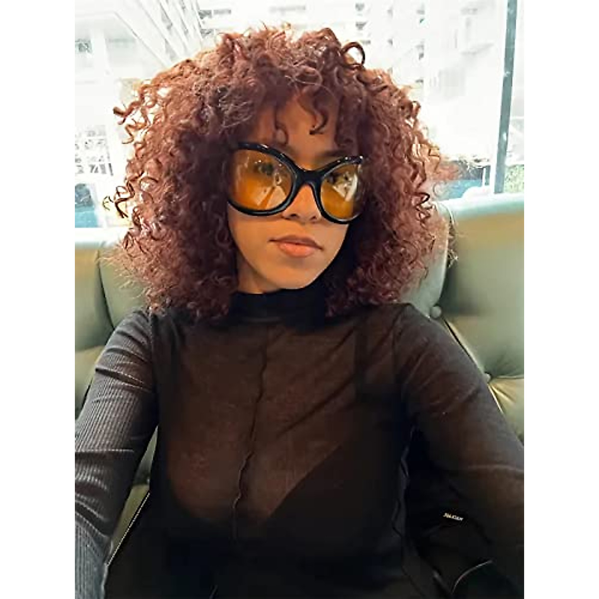 GUVIVI Oversized 90s Y7K Sunglasses for Women Men Shield Flat Top Cool Sun Glasses Eyewear