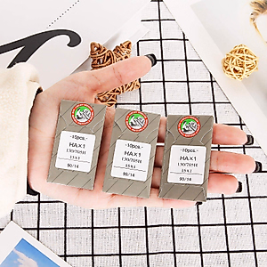 30PCS Embroidery Machine Needles Size 90/14, Household Sewing Machine Needles for Brother Sewing Machine1