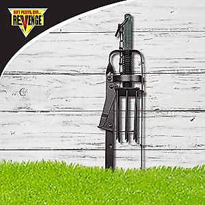 Revenge Gopher Traps, Pack of 2 Ready-to-Use Traps to Remove Gophers from Lawn, Easy-to-Use Automatic Traps