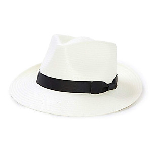 Stetson Reward Shantung Straw Hat ,Large,Natural