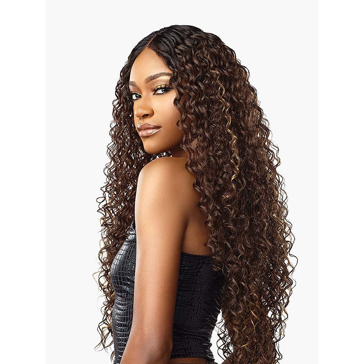 Sensationnel Vice Synthetic HD Lace Front Wig - VICE UNIT 1 (1B Off Black)