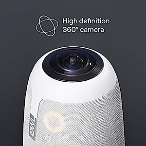 Meeting Owl Pro - 360-Degree, 1080p HD Smart Video Conference Camera, Microphone, and Speaker (Automatic Speaker Focus & Smart Zooming and Noise Equalizing)