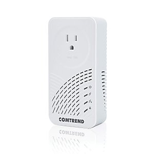 Comtrend G.hn Powerline Adapter with Pass-Through Outlet I Single Device (PG-9182PT)