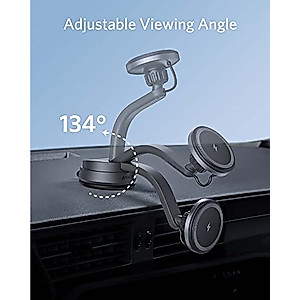 Anker Car Charging Mount with Magnetic Finger Kickstand