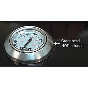 Weber 60540 Charcoal, Spirit, Q Grill Replacement Thermometer, 1-13/16" Diameter